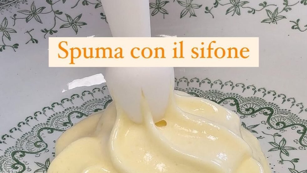 Spuma con il sifone: due ricette per un risultato perfetto